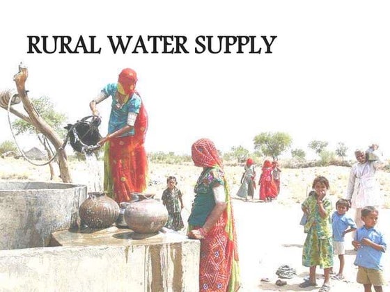 Presentation on water supply system and sources in rural area | PPTX ...
