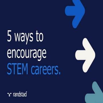 5 ways to encourage STEM careers | PPTX