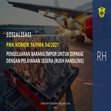 Rush-Handling-Fix-II ini tahun -PMK-74-2021.pptx | Free Download