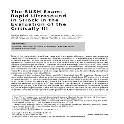Rush Exam | PDF