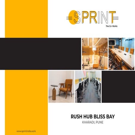 Coworking Space In Rush Hub Bliss Bay Kharadi | PDF | Business Utilities | Business