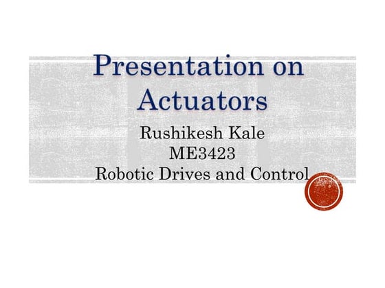 Actuators.ppt