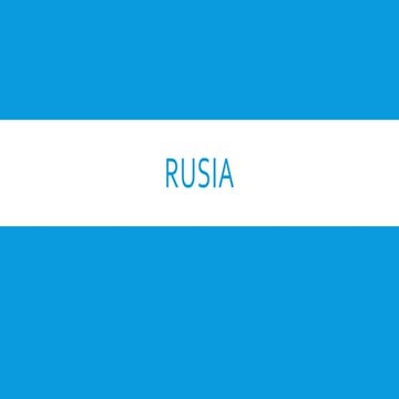 Desarrollo político de rusia | PPT
