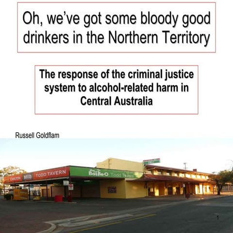 Russell Goldflam - Good Drinkers | PPT