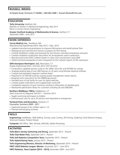 Curtis Kaiser Resume | DOCX