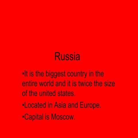 Russia | PPT