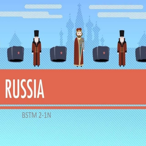 Russia- destination geography | PPTX