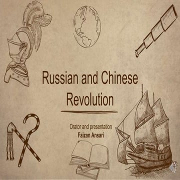 Russian and chinese revolution | PPTX