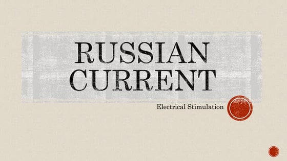 Russian current | PPT