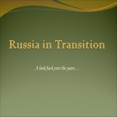 Russian History | PPT