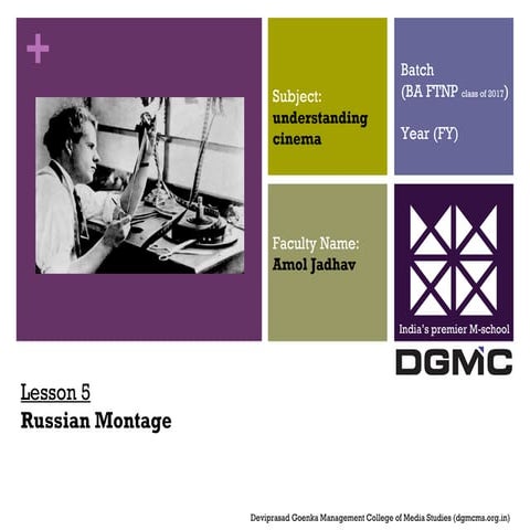 Russian montage | PPT