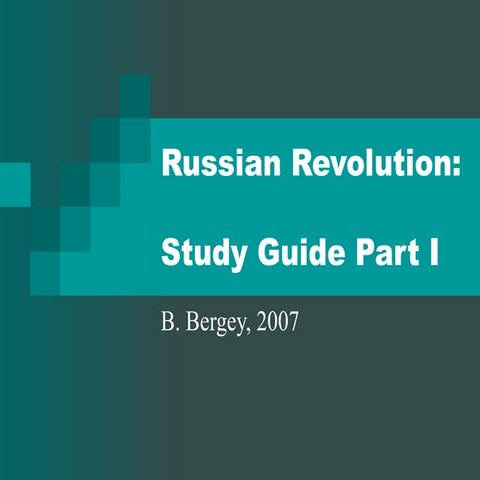 Russian Revolution | PPT
