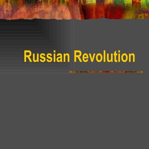 Russian Revolution | PPT