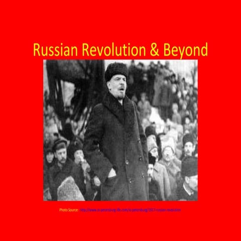 Russian revolution | PPT