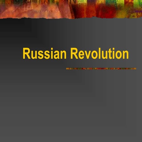 Russianrevolution | PPT