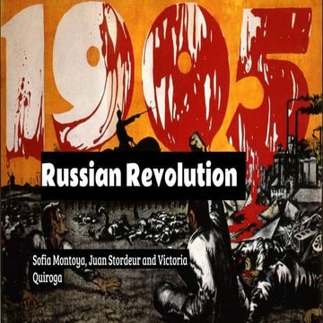 Russian Revolution 1905 | PPTX