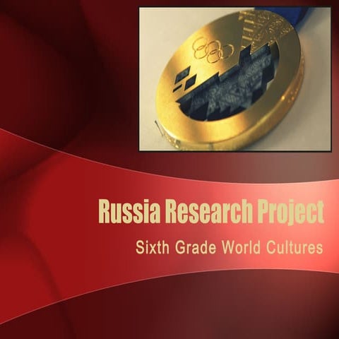 Presentation on russian culture | PPTX