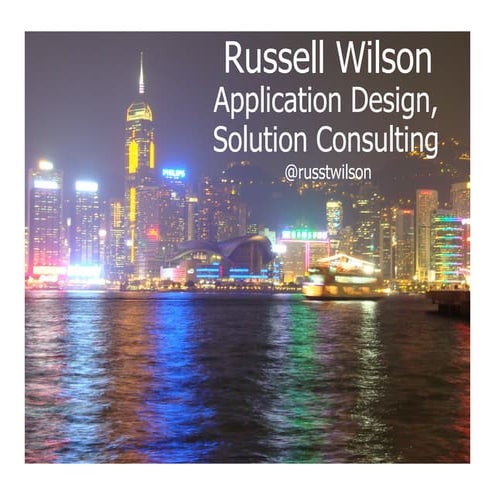 Russ Wilson visual resume | PDF