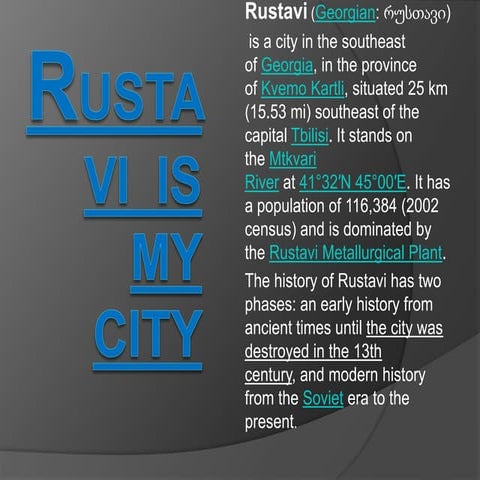 R u s t a v i | PPT