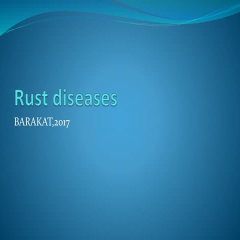 Rust diseases | PPTX
