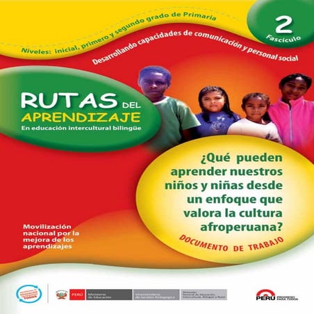 Rutas de aprendizaje en educacion intercultural para poblacion ...