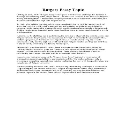 Inanimate Object Essay | PDF