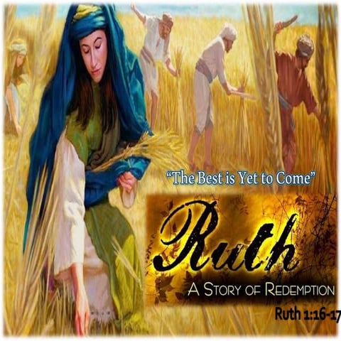 Ruth a Story of Redemption | PPTX
