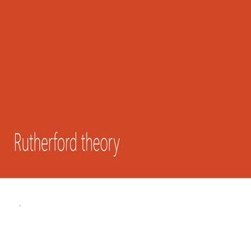 Rutherford theory.pptx