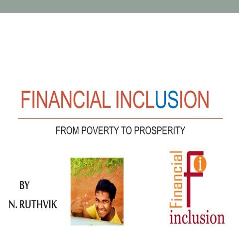 Financial inclusion | PPTX | Business Banking & Finance | Business