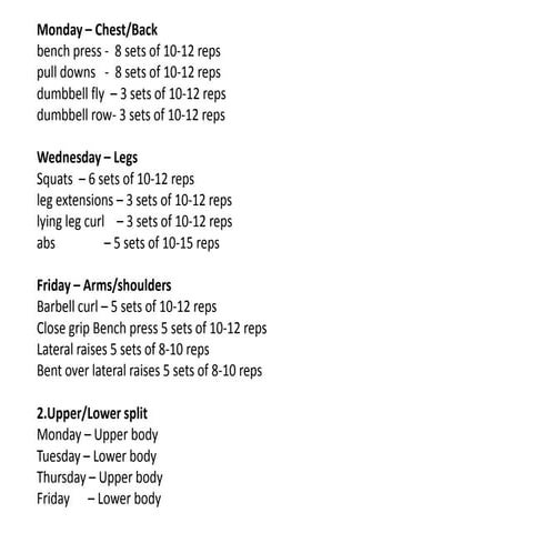 Rutina de ejercicios GYM | PPT