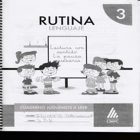 RUTINA DE LECTURA 3 parte 1.pdf DOMINIO LECTOR | PDF