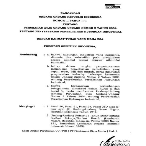 Ruu pphi versi buruh online | PDF