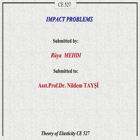 Impact problem | PPT