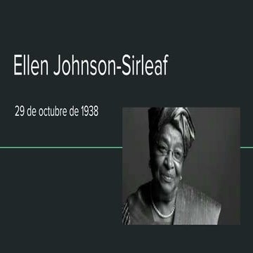 Ellen Johnson Sirleaf | PPTX