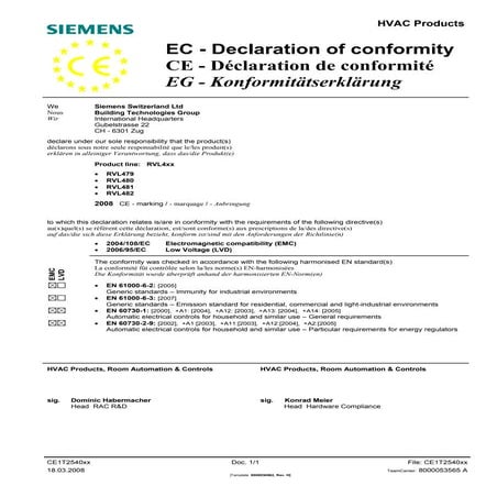 Rvl480 declaration de_conformite_de_en_fr | PDF