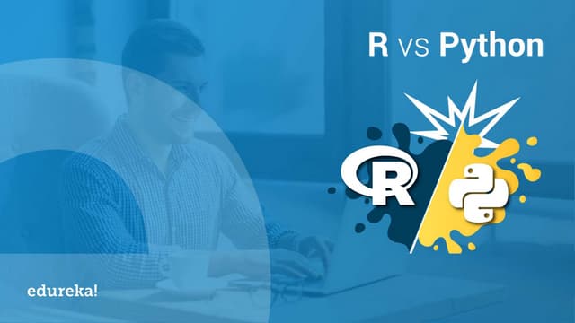 R Vs Python Best Programming Language For Data Science And Analysis Edureka Pdf Graphics