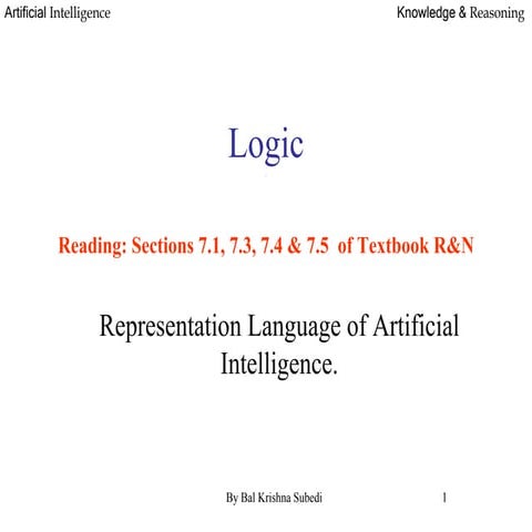 Logic 1 | PDF