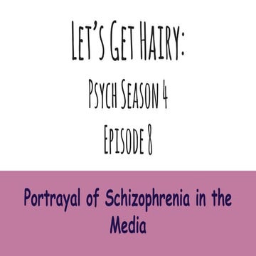 Let’s get hairy: psych season 4 episode 8 | PPTX