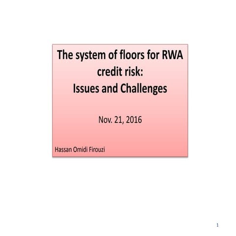 Basel II IRB Risk Weight Functions : Demonstration and Analysis | PDF