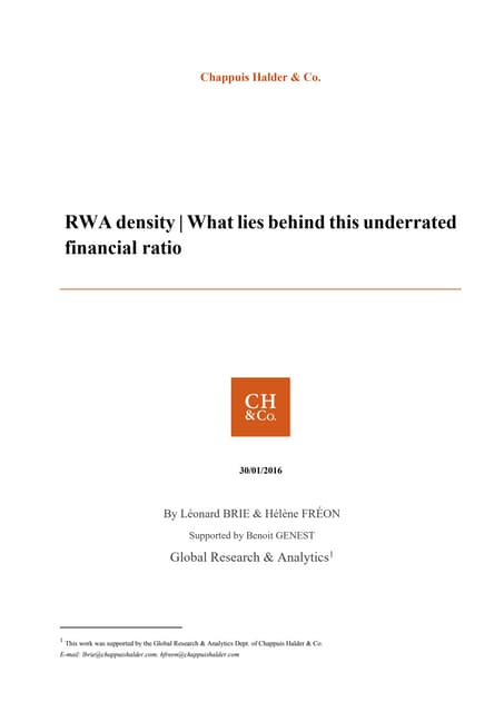 risk-weighted-assets-capital-management-2016 | PDF | Stocks and Bonds ...
