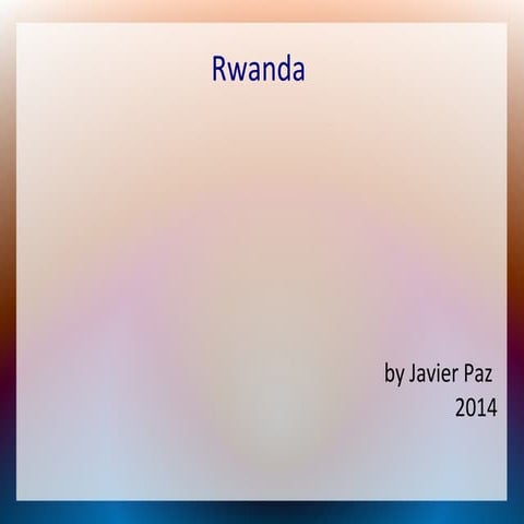 Rwanda | PDF