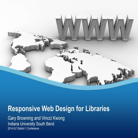 Responsive Web Design for Libraries | PPTX