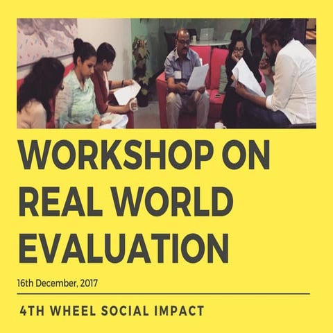 Real World Evaluation - Monitoring & Evaluation | PDF