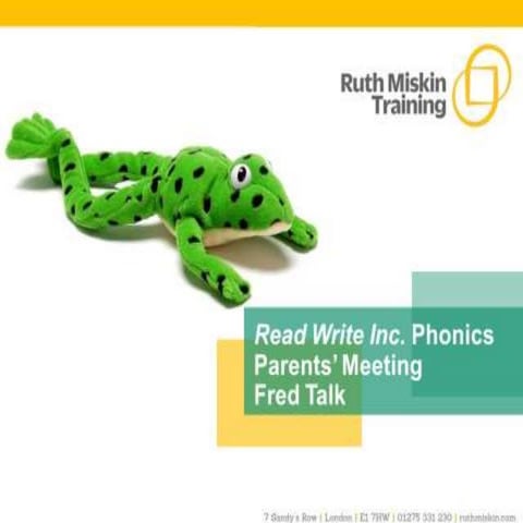 RWI parent infomation evening | PPTX