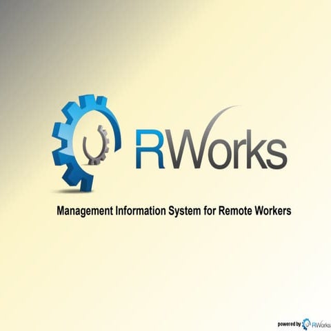 RWorks Management Information | PPTX