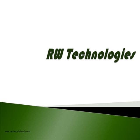 Rw Technologies | PPTX
