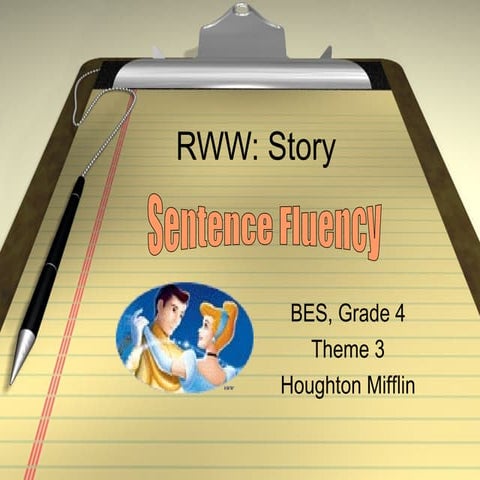 Writing-Sentence Fluency | PPT
