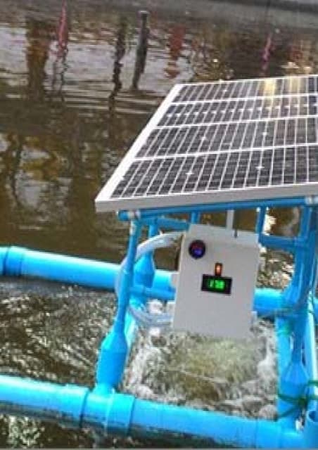 Solar Water Wheel Low Speed Surface Aerator | PDF