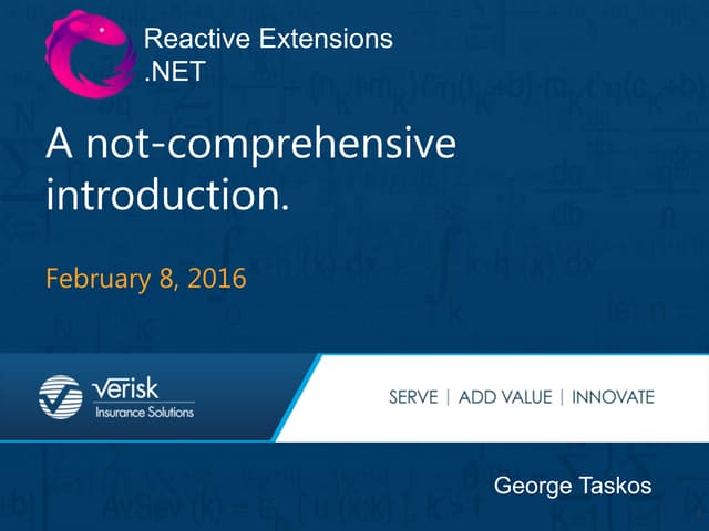 Reactive Extensions Net Programming Languages Computing