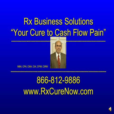 Rx Business Solutions Presentation | PPT